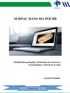 Surpac dans ma poche: modélisation géologique, estimation de ressources ...