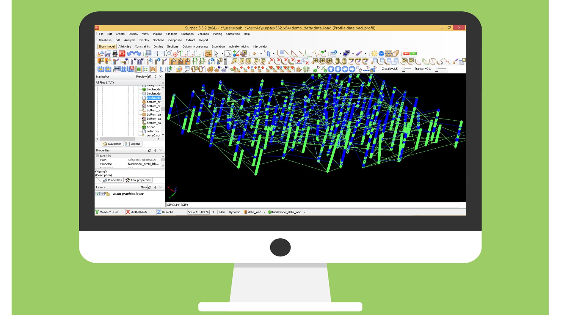 Surpac 6.6.2 : Evaluation minière et analyse géostatistique d'un ...